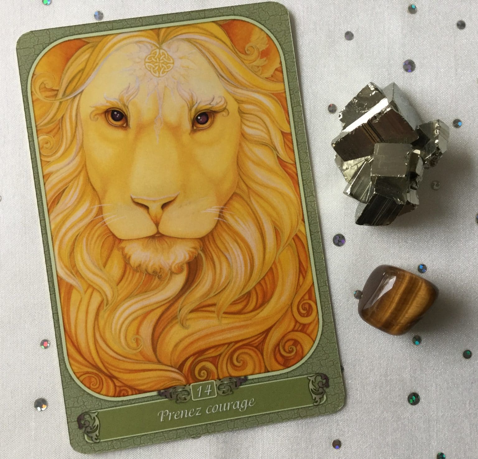 Carte de la Semaine : Prenez Courage (11 mars 2018) - Vivre intuitif
