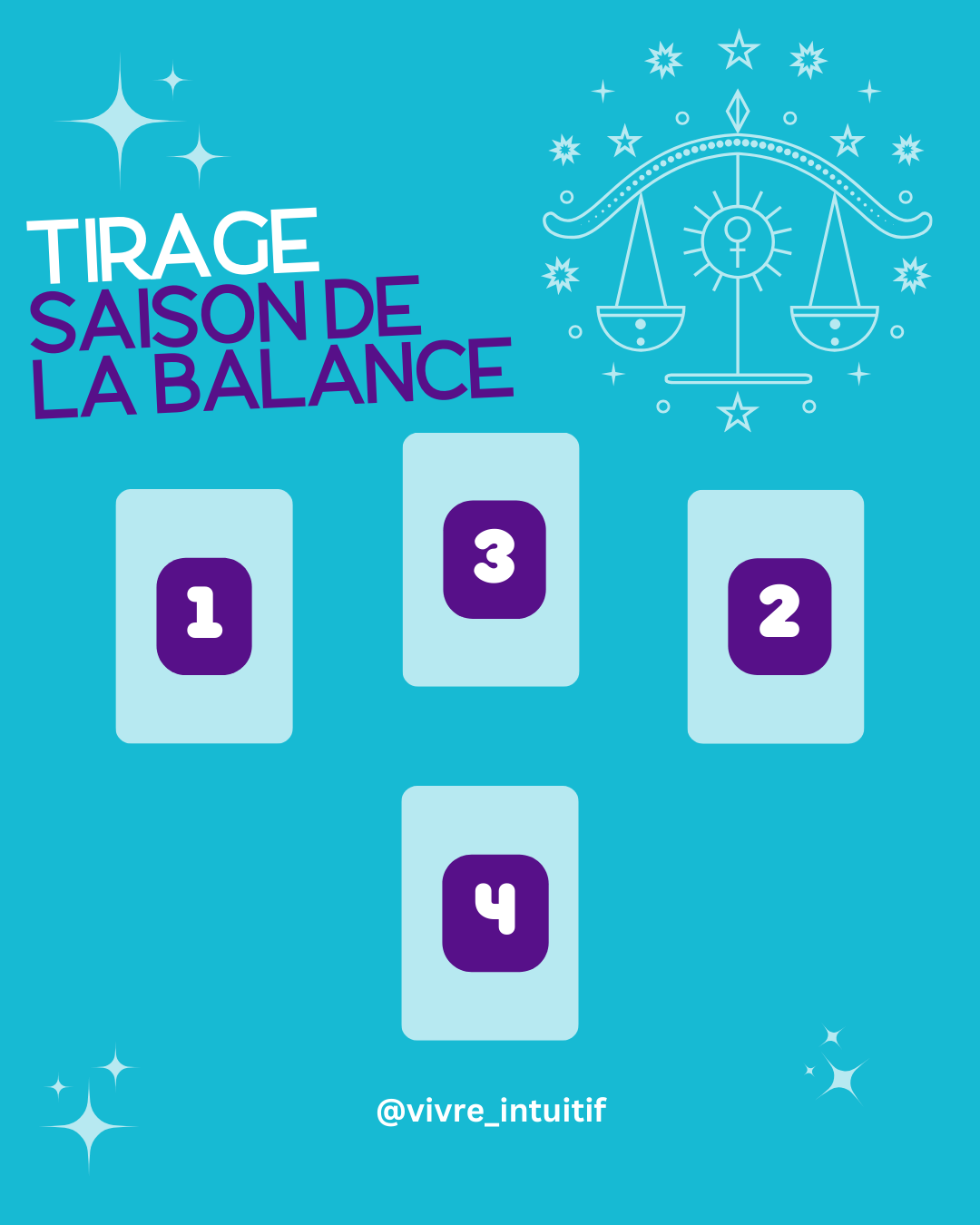 Tirage de Tarot pour la Saison de la Balance
